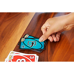 Mattel Games UNO Flip! Card Game for Kids, Adults & Family Night with Double-Sided Cards in Collectible Storage Tin (Amazon Exclusive)