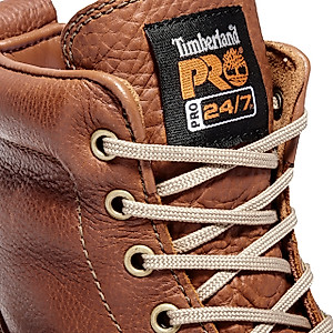 Timberland PRO Men's 53009 Wedge Sole 6" Soft-Toe Boot,Rust,10.5 M