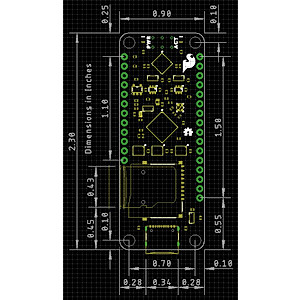 SparkFun Thing Plus Dual-Port Logging Shield -USB2241 Ultra Fast USB 2.0 Media Controller -ATiny841 MicroController -MicroSD -Thing Plus 5CV -Feather 3.3V
