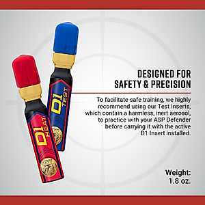 ASP D1 Insert for The Metro Defender D1 Pepper Spray, Pack of 2