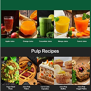 Panana Centrifugal Juicer Extractor with Wide Mouth 3” Feed Chute for Fruit Vegetable, Easy to Clean, Stainless Steel, BPA-free (Silver)