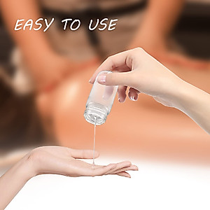 Cositina 20ml Clear Glass Sample Vials with Screw Cap,Empty Refillable Travel Glass Liquid Sampling Lab Storage Vials for Essential Oils,Perfumes, Lab Chemicals-Pack of 30