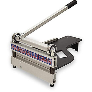 MARSHALLTOWN Ultra-Lite Flooring Cutter 13", Cuts Vinyl Plank, Laminate, Engineered Hardwood, Siding, and More - Honing Stone Included, Made in the USA