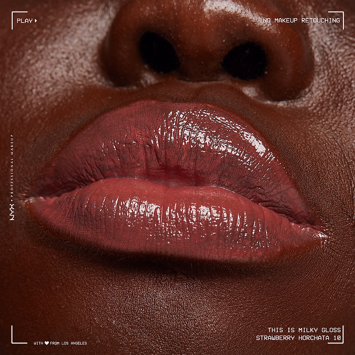 NYX PROFESSIONAL MAKEUP This Is Milky Gloss, Lip Gloss with 12 Hour Hydration, Vegan - Strawberry Horchata (Mauve Pink)