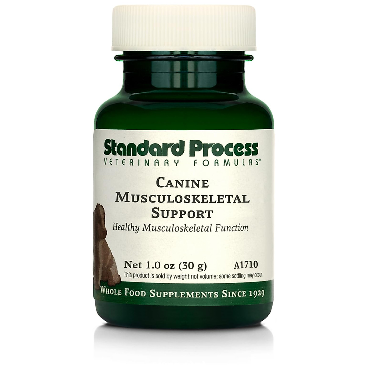 Standard Process Canine Musculoskeletal Support - Bone & Joint Health Formula for Pets - Canine Musculoskeletal Support Supplement - Supplement for Dogs to Aid Joint Comfort & Muscle Health - 30 g