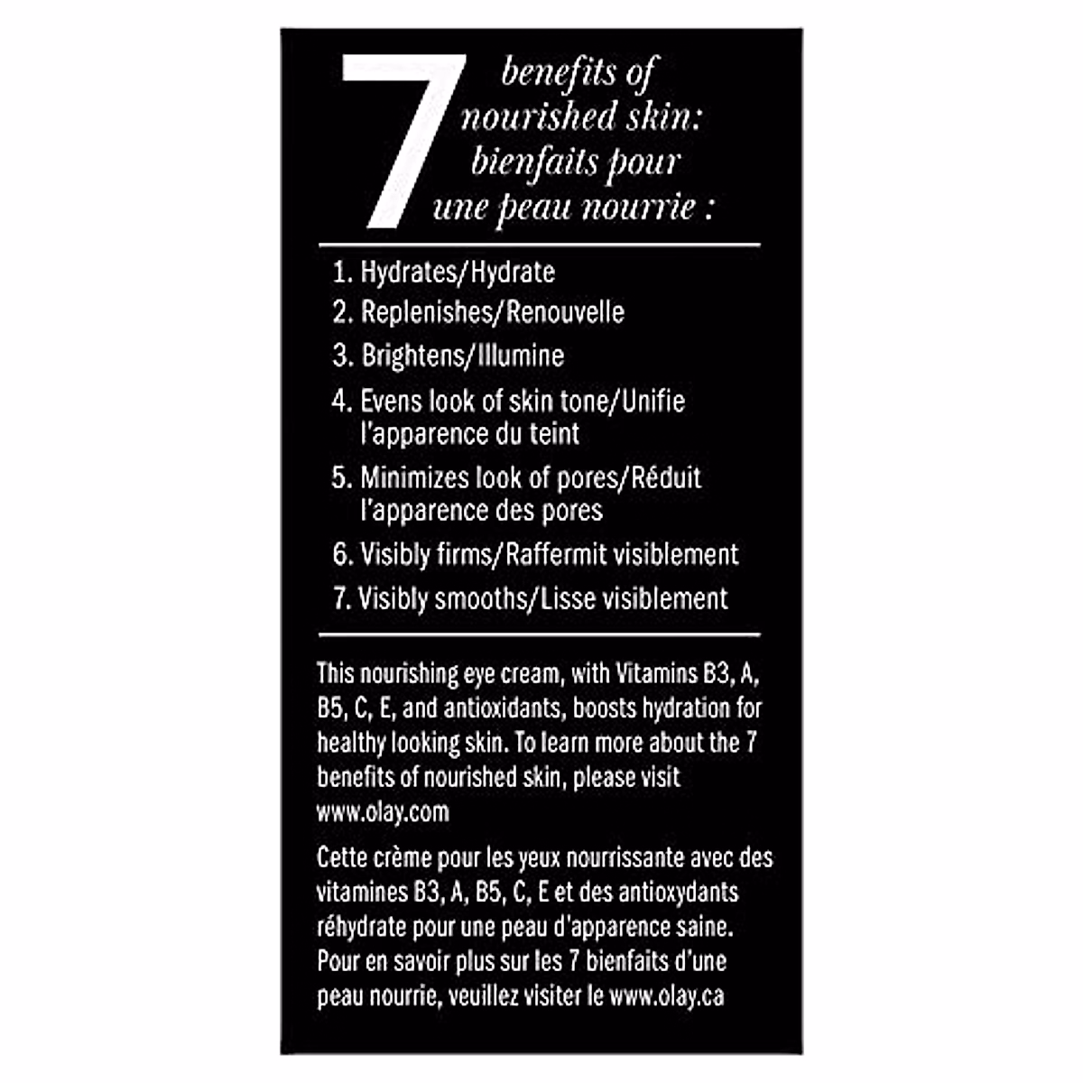 Eye Cream by Olay Total Effects 7-in-one Anti-Aging Transforming Eye Cream 0.5 oz Packaging may Vary