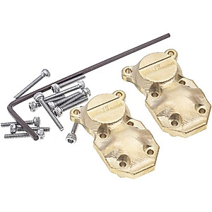 CODA RACING Brass Diff Cover Front&Rear for AXIAL SCX24 Deadbolt C10 Gladiator Brocon Upgrades 1/24 RC Crawler Car