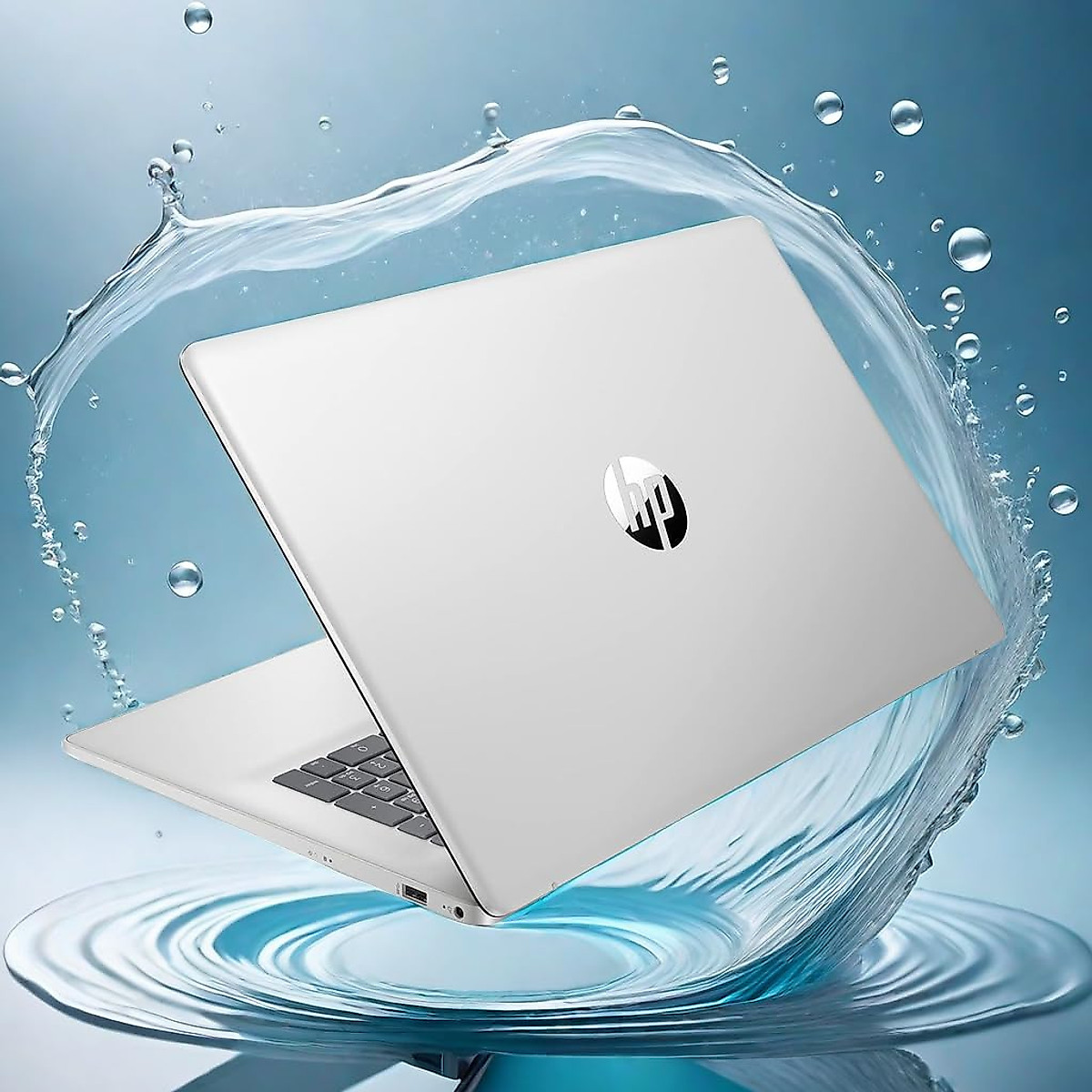 HP Laptop 2023 Newest, 17.3" HD+ Touchscreen, Intel Core i7 1355U (up to 5GHz, 10 cores), 16GB RAM, 1TB SSD, Intel Iris Xe Graphics, Wi-Fi 6, Bluetooth, Backlit Keyboard, Webcam, Windows 11 Home