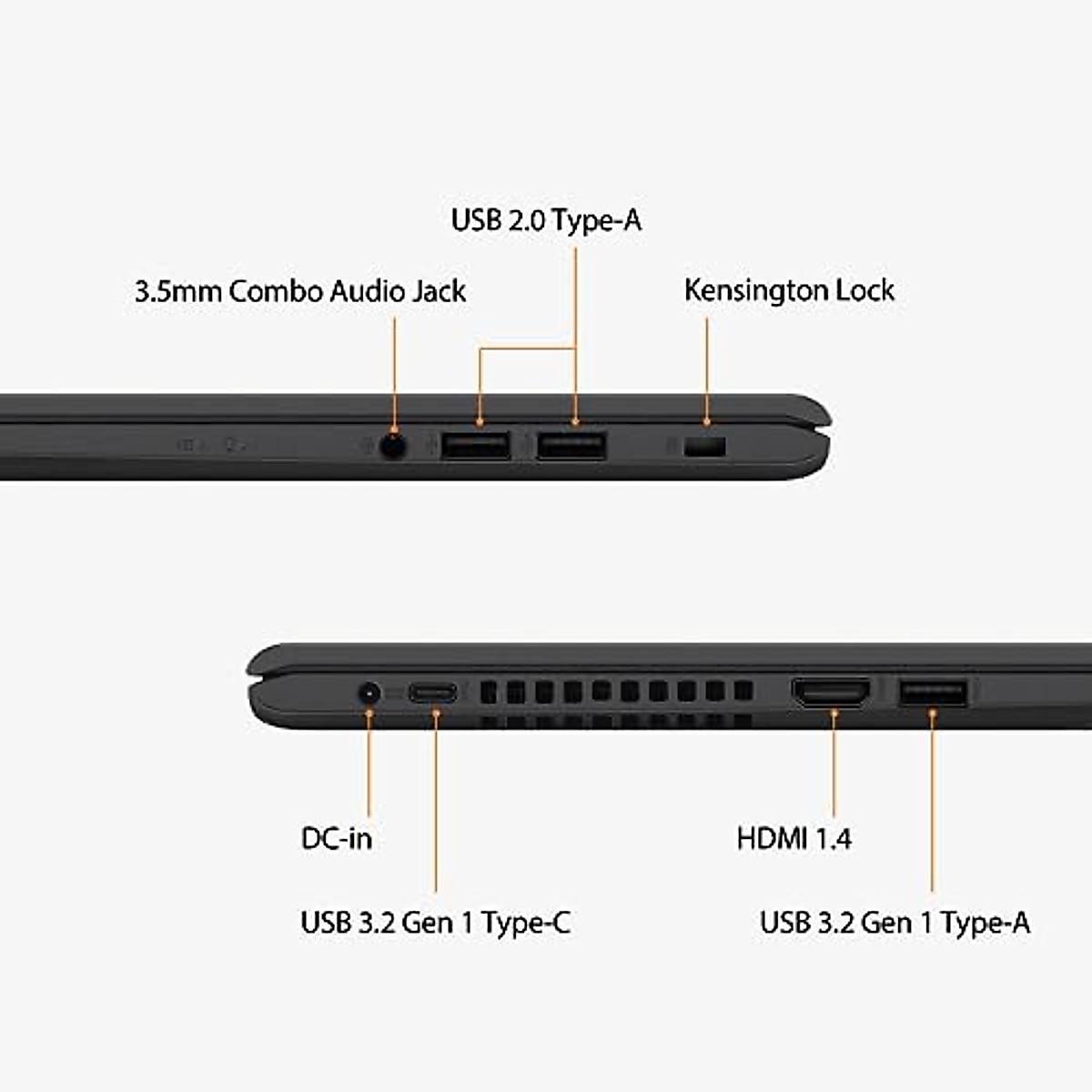 Asus Vivobook 15 F1500EA 2023 Business Laptop 15.6inch FHD IPS 4-Core Intel i5 1135G7 16GB DDR4 1TB SSD Intel Iris Xe Graphics WiFi 5 Bluetooth Fullsize Keyboard Win11 Home w/ONT 32GB USB Indie Black