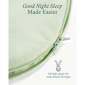 PurComfy Supersoft Sleep Sack 0.5 TOG, Premium Bamboo Viscose Baby Sleeping Bag, Lightweight Sleepsack 6-15 Months