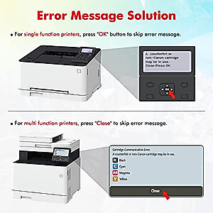 Cool Toner Compatible Toner Cartridge Replacement for Canon 055 055H MF743Cdw Toner for Canon imageCLASS MF741Cdw MF746Cdw MF745Cdw MF743 LBP664Cdw Printer (Black, with Chip, 1-Pack)