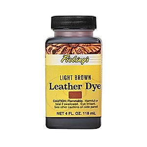 Fiebings Light Brown Leather Dye 2100-05