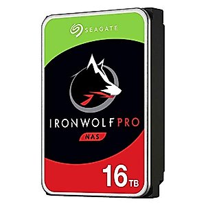 Seagate IronWolf Pro ST16000NE000 16 TB Hard Drive - 3.5" Internal - SATA (SATA/600), Mechanical Hard Disk