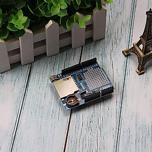 Ximimark 2PCS Data Logger Module Logging Shield Data Recorder DS1307 for Arduino UNO SD Card