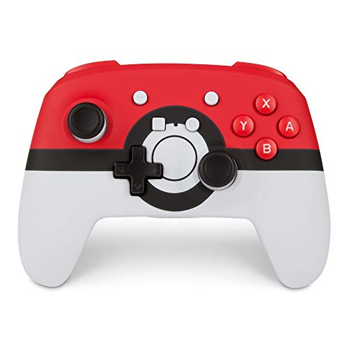 PowerA Enhanced Wireless Controller for Nintendo Switch: Pokemon Poke Ball Red - Nintendo Switch, Nintendo Switch Lite, Gamepad, game controller, Bluetooth controller, AA Battery