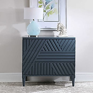 Uttermost 25383 Colby Drawer Chest Blue