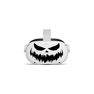 Pumpkin wicked mean smile - Oculus Quest 2 - Decals - Black & Pink