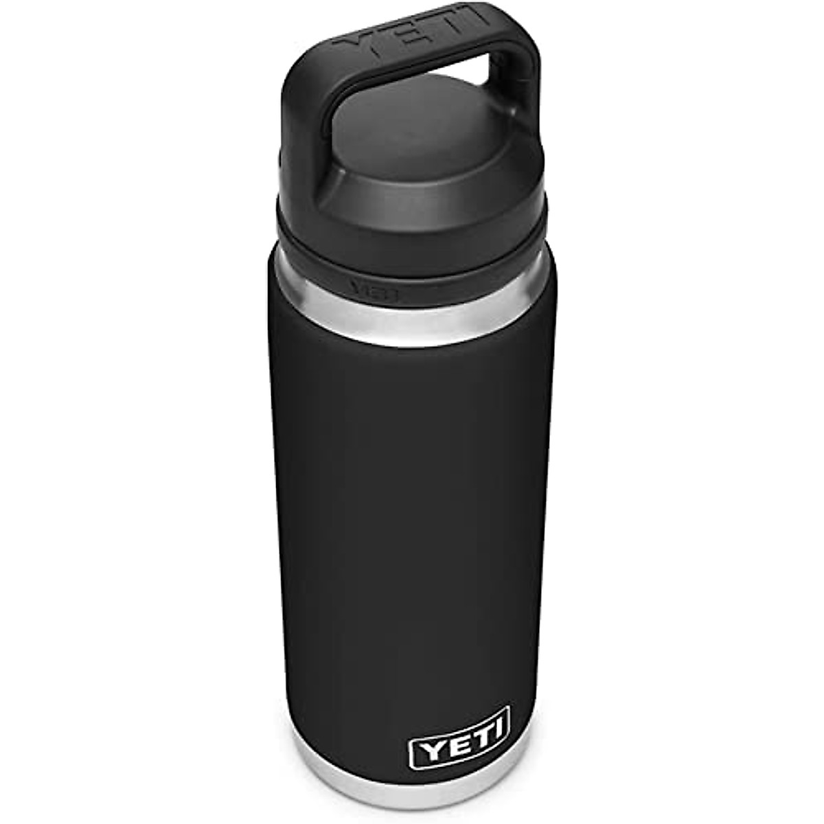 YETI Rambler 36 oz Bottle, Vacuum Insulated, Stainless Steel with Chug Cap, Black