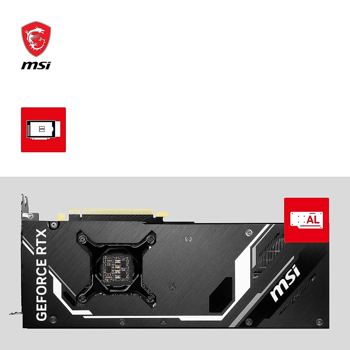 MSI GeForce RTX 4070 Ti Ventus 3X 12G OC Gaming Graphics Card - 12GB GDDR6X, 2655 MHz, PCI Express Gen 4, 192-bit, 3X DP v 1.4a, HDMI 2.1a (Supports 4K & 8K HDR)