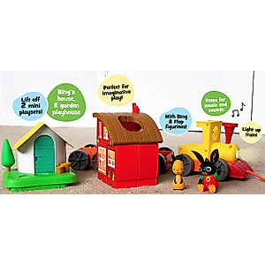 Bing Lights and Sounds Train with Mini playset for Ages 3+