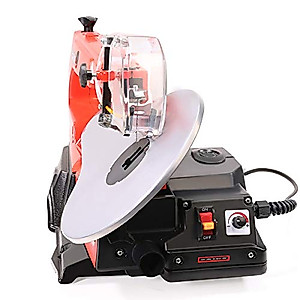 XtremepowerUS 16-inch Scroll Saw 400-1650 SPM Variable Speed Scroll Saw Machine,Red