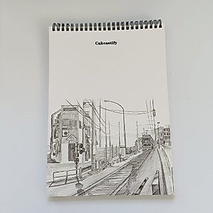 Cakeastify-Art paper, Premium Spiral Bound Sketch Pad