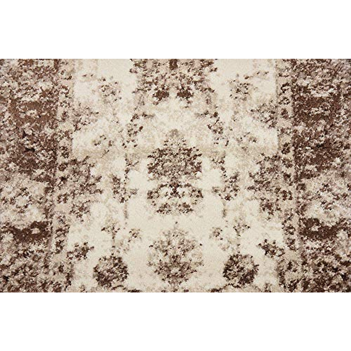 Unique Loom Rushmore Collection Area Rug - Lincoln (2'x 6' 1" Runner, Cream/ Beige)