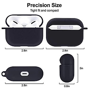 Airpod Pro Case, AirPod Pro Cover with Keychain Bracelet Pendant Combo Set, TPU Process Material IMD Printing Technology, Compatible with Airpod Pro Perfect Match. (Pro Ninja Purple)