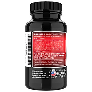 Influx Inspire Testosterone Booster for Men - Test Booster for Stamina, Endurance & Strength - 60 Capsules