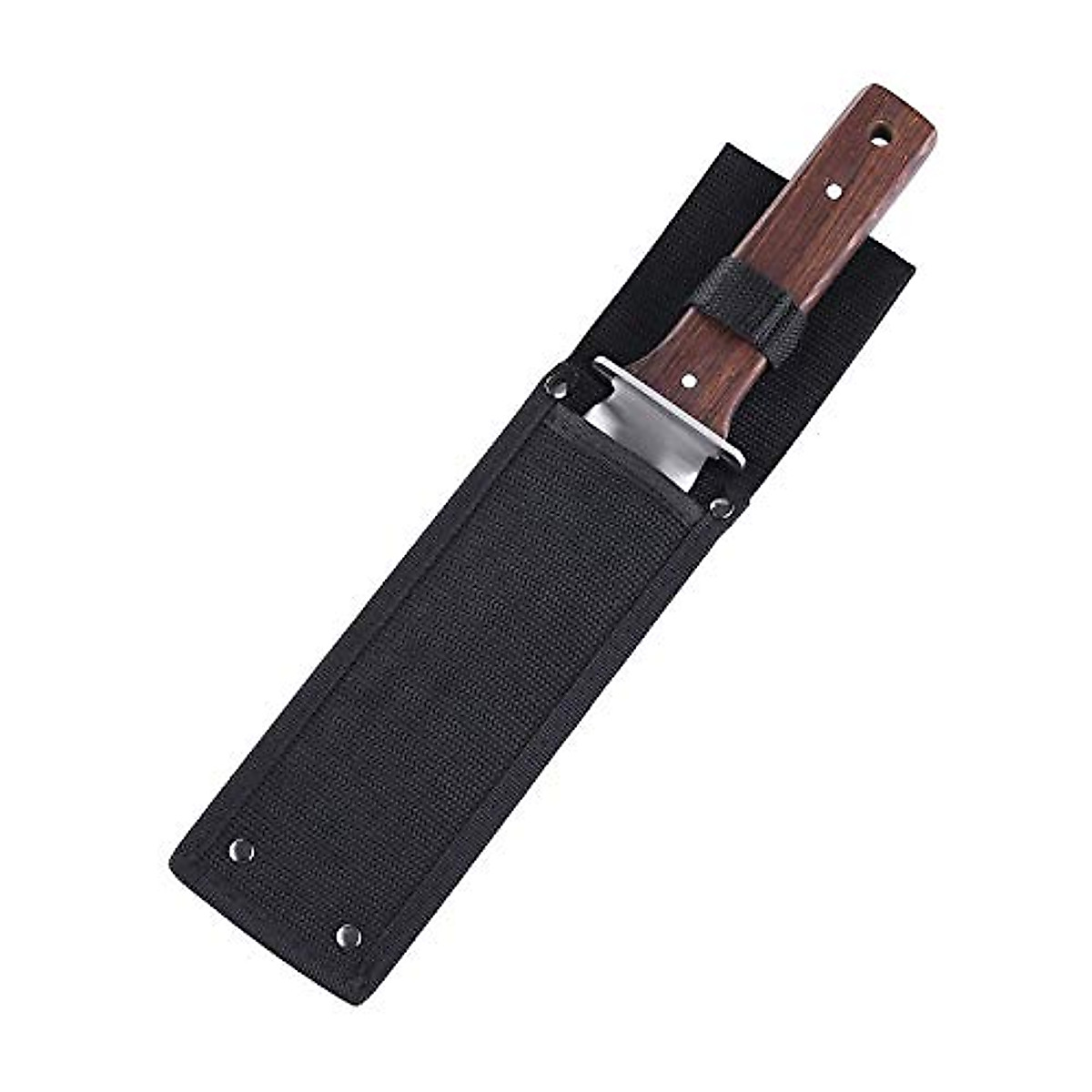 CIELCERA Hori Hori Garden Knife with Diamond Sharpening Rod, Protective Sheath and Extra Sharp Blade - in Gift Box