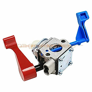 BEIYIPARTS C1Q-W11 530071775 Carburetor with Fuel Line Kit Compatible with Weed Eater Blower BV1800LE Compatible with Poulan PBV200LE PVB20LE PPB2000 PBV200 PRO PPB2000LE SM400 WT200 WT200LE PPBVM200