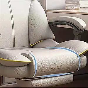 MARURY Soft Comfort Desk Chairs,Home Comfortable Sedentary Office Chair, Dormitory Computer Armchair, Modern Swivel Vanity Chair for Home Office Make Up