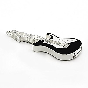 32GB USB 2.0 Flash Drive Metal Music Guitar Shaped Pen Drive Memory Stick Thumb Drive