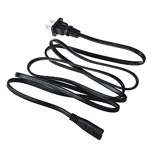 PKPOWER 6FT AC Power Cord for BLACKWEB BWD19AAS10 BWD19AAS11 Speaker 2-Prong Lead PSU