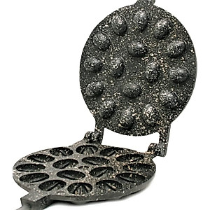 Walnut Cookie Mold Maker 16 Non-Stick Granite - Oreshki Mold Maker - Walnut Cookie Maker Oreshek - Oreshnitsa Maker - Nutty Maker - Oрешница Russian - Nut Cookies Maker - Oreshki Maker Molds