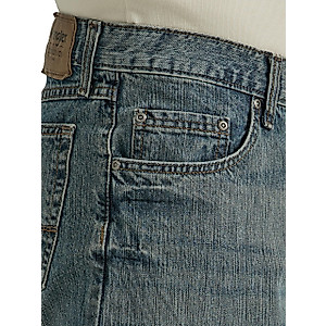 Wrangler Authentics Men's Relaxed Fit Boot Cut Jean, Tinted Mid Shade, 40W x 32L