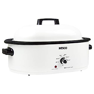 Nesco MWR18-14 Roaster Oven, 18 Quart, White
