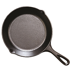 Lodge Heat Enhanced and Seasoned Cast Iron Skillet, 8-Inch