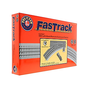 Lionel FasTrack Electric O Gauge, O36 Remote/Command Switch, Left Hand