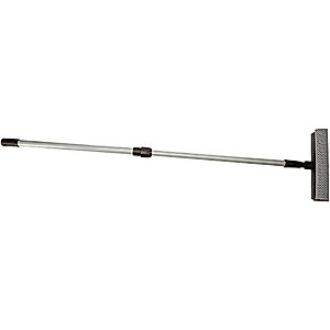 Carrand 9046 8" Squeegee with 36" Steel Extendable Handle, Gray