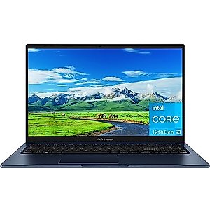 ASUS Vivobook 15 Laptop 2023 Newest, 15.6" Full HD Display, Intel Core i3 1215U(Up to 4.4GHz), 40GB RAM, 1TB SSD, Intel UHD Graphics, Wi-Fi, Bluetooth, Business & Student, Windows 11 S, Quiet Blue