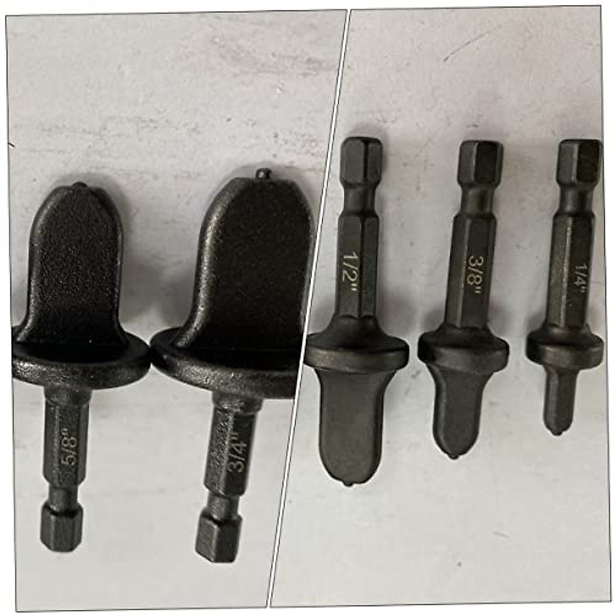 WOONEKY 5pcs Copper Pipe Expander Flaring Tool Black Hose Air Conditioner Hose Copper Pipe Swaging Accessories Air Conditioner Copper Pipe Expander Copper Pipe Swaging Tool Tubing Forging