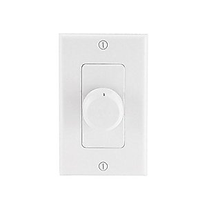 Monoprice 108241 RMS 50W Speaker Volume Controller, White