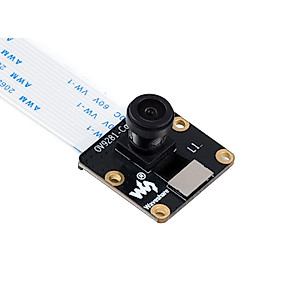 Waveshare OV9281-120 Mono Camera Compatible with Raspberry Pi Series Boards Including 4B/3B+/3A+/3B/2B/B+/A+ Extra FPC Cable is Required for Zero/Zero 2 W Series Global Shutter 1MP