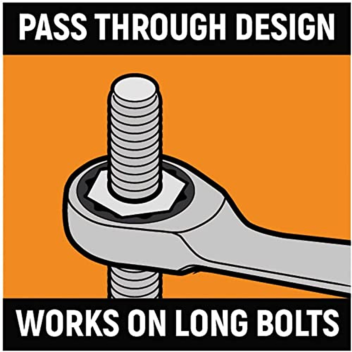 GEAWRENCH 12 Pc. Gearbox XL Ratcheting Wrench Set, Metric - 85988