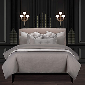 Overstock F Scott Fitzgerald Manuscript Truffle Luxury Duvet Cover and Insert Set Queen 6 Piece