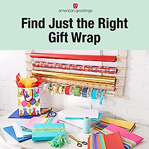 American Greetings Pillow Gift Boxes for Christmas and All Holidays, Multicolored Polka Dots and Stripes (4 Boxes)