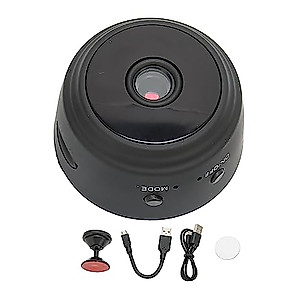Yoidesu Mini WiFi Camera 1080P Rechargeable Night Vision 360 Rotation Small Video Camera for Home Office