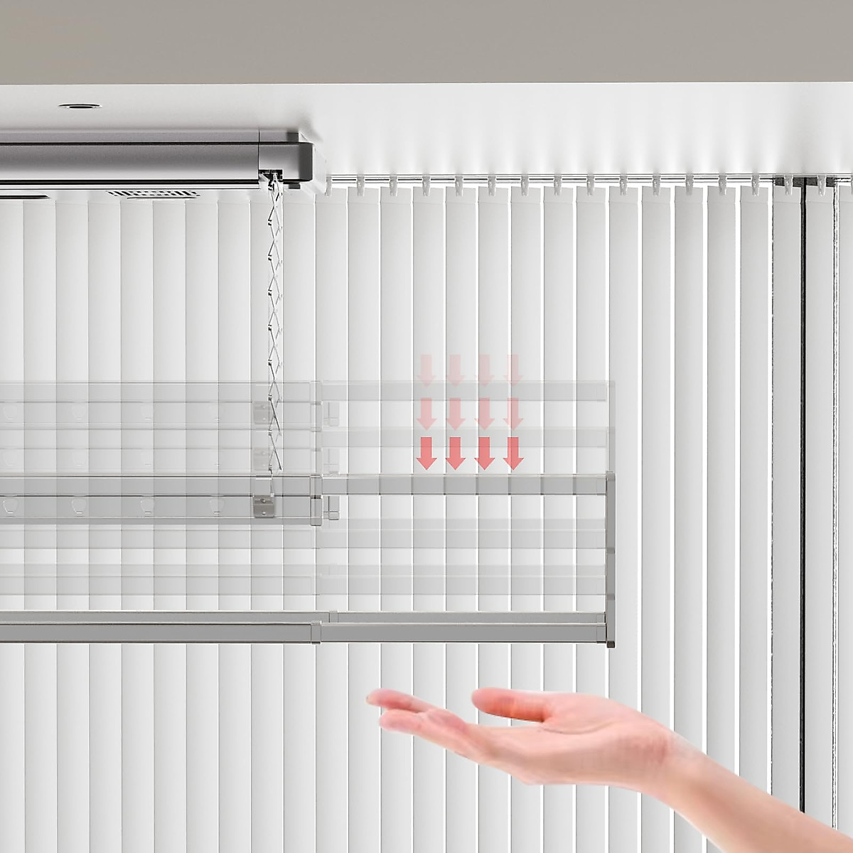 Ouayrhea Ceiling Clothes Drying Rack Electrical - Foldable Telescoping Laundry Drying Rack with Heater Fan, Remote and Led Light (Ceiling Mounted,130)