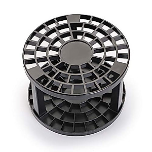 Cedilis 4 Pack Plastic Paint Brush Holder, Multi Bin Artist Paint and Makeup Brush Holder, Desk Stand Organizer for Pencils, Pens, Paint Brushes, Makeup Brushes, Small Tools